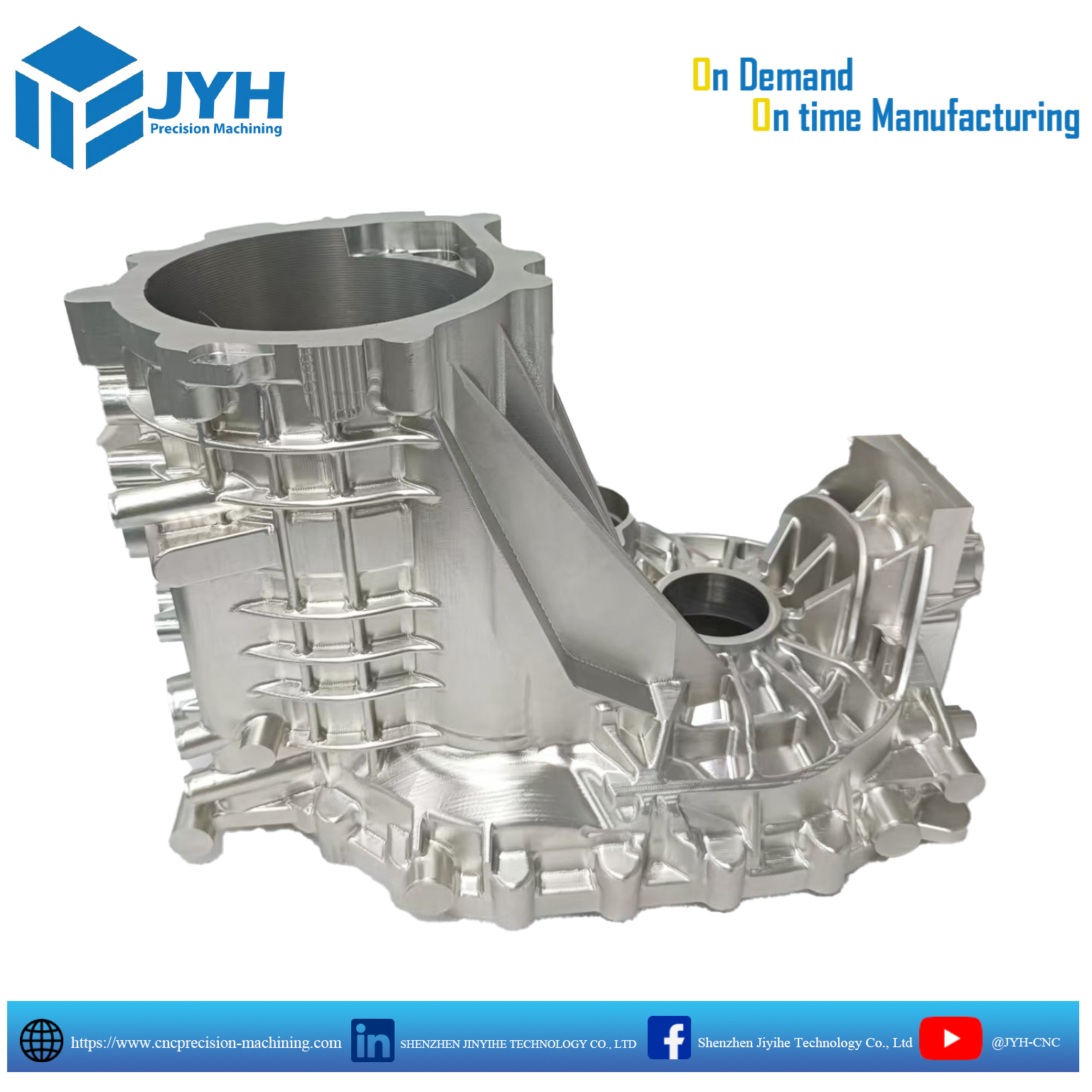 Magnesium Precision Engine Housing | 5 Axis CNC Machining